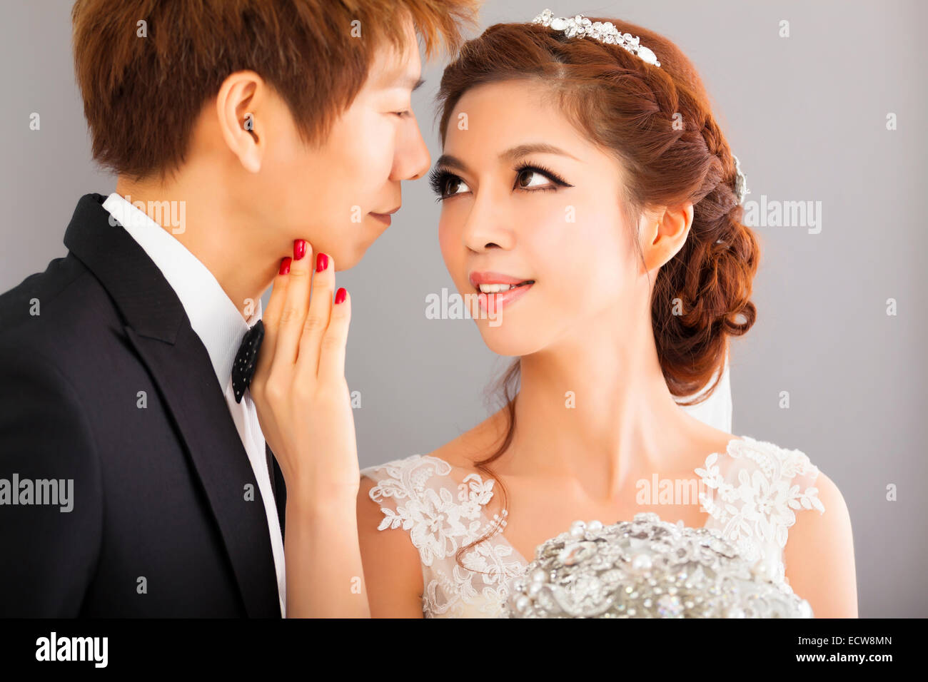 Asian groom hi-res stock photography and images - Alamy