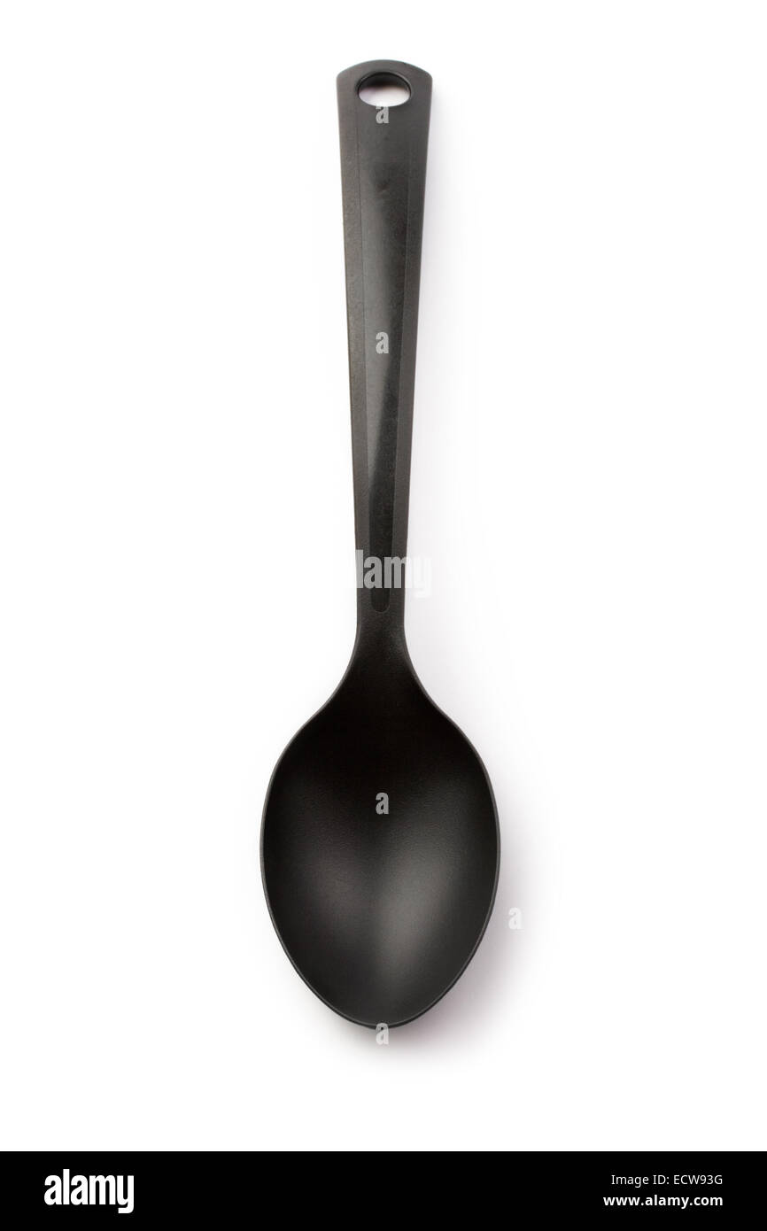Black plastic kitchen spoon vertical hi-res stock photography and ...