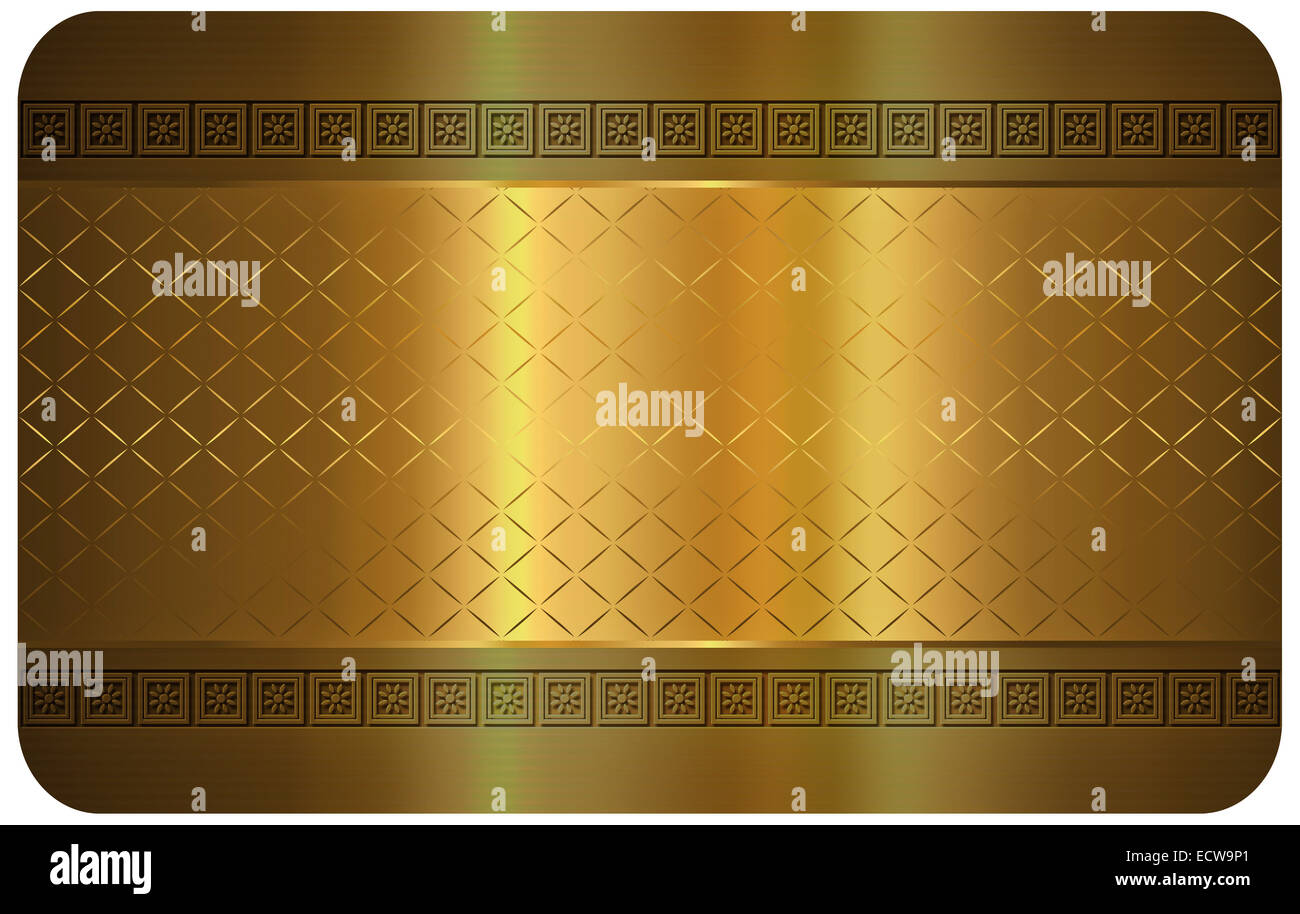 Business card template. Gold background for design of your business ...