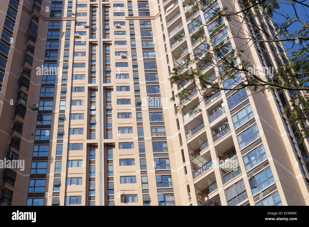 Shenzhen residential building Stock Photo - Alamy