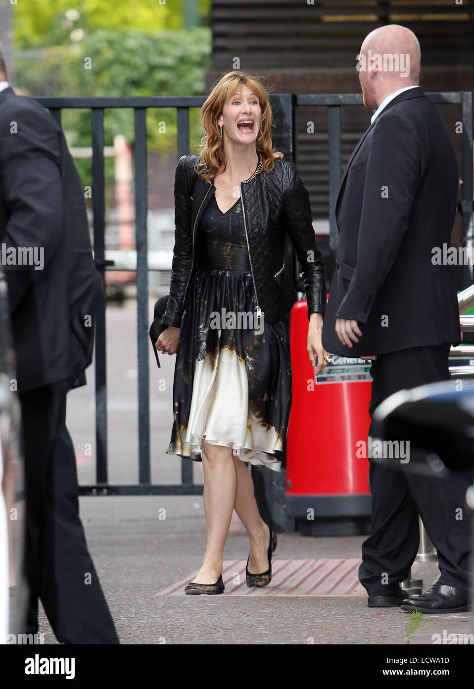 Laura Dern outside ITV Studios Featuring: Laura Dern Where: London ...