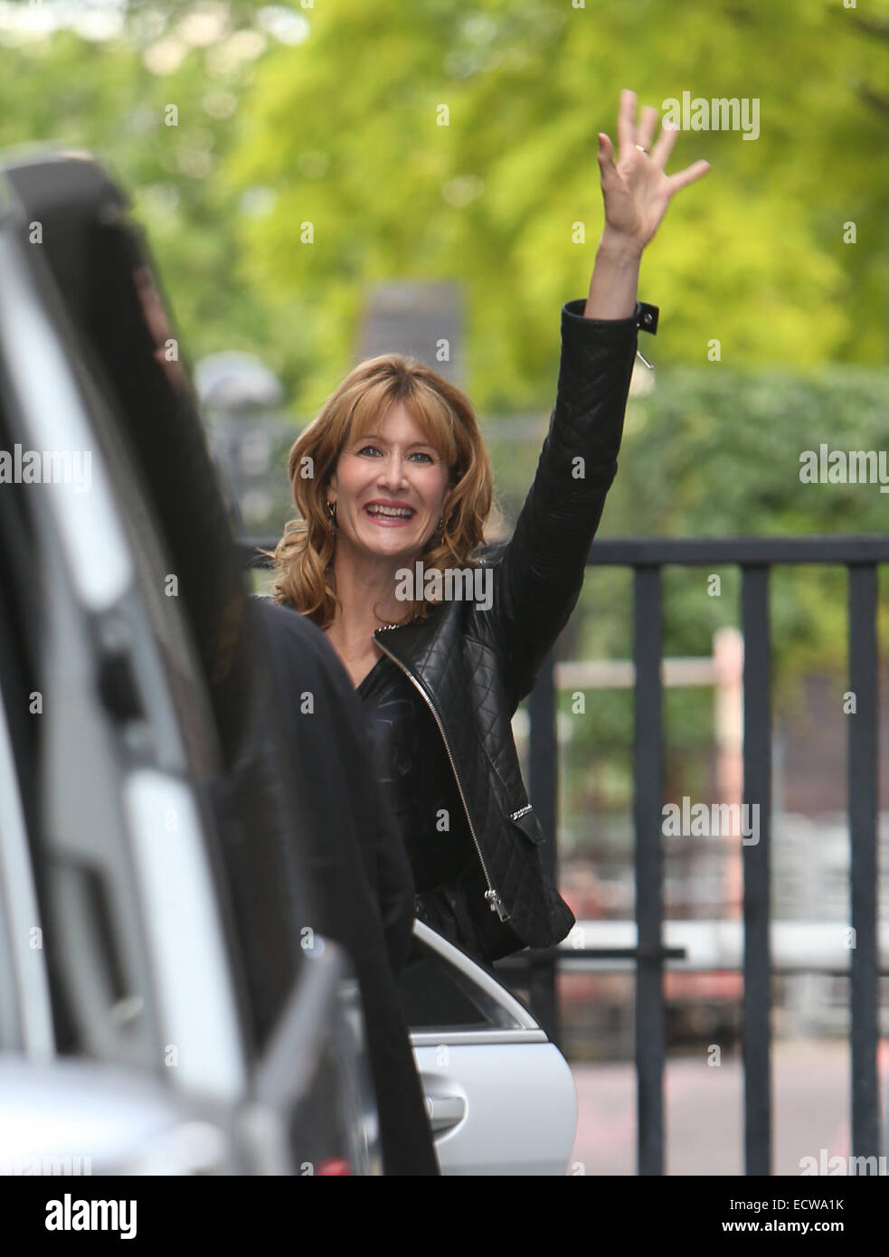 Laura Dern outside ITV Studios Featuring: Laura Dern Where: London ...