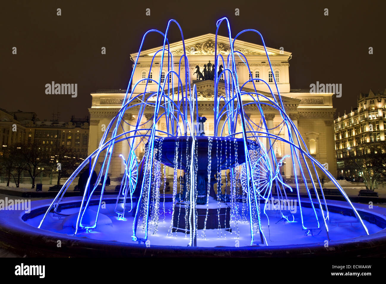 Moscow, Russia - December 21, 2011: Big (Bolshoy) opera and balet ...