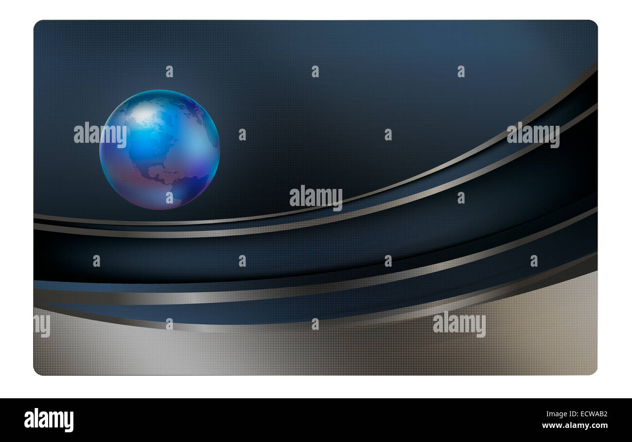 Business card template. Abstract background for the design Stock Photo ...