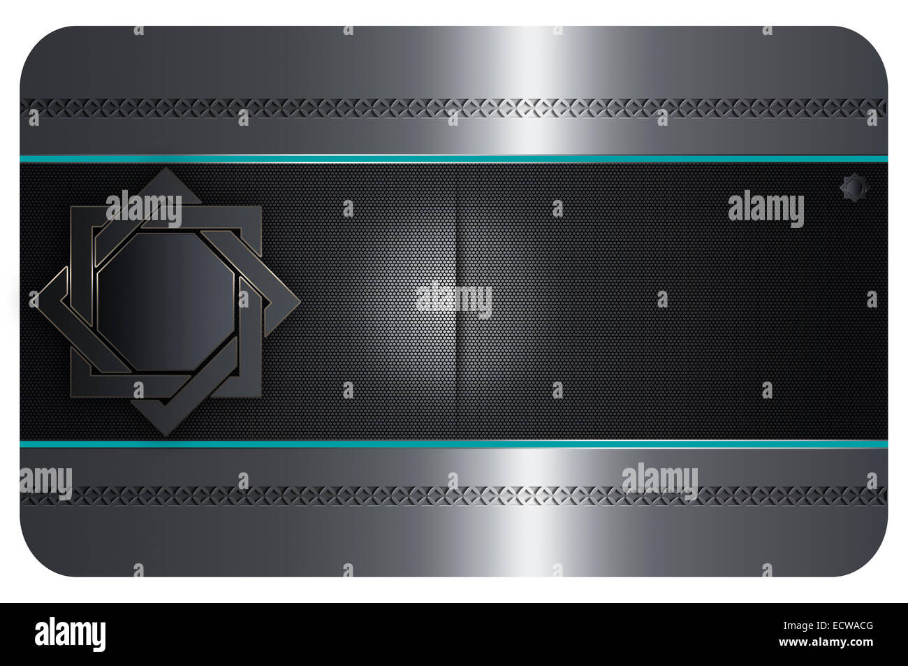 Business card template. Abstract metal background of your card Stock ...