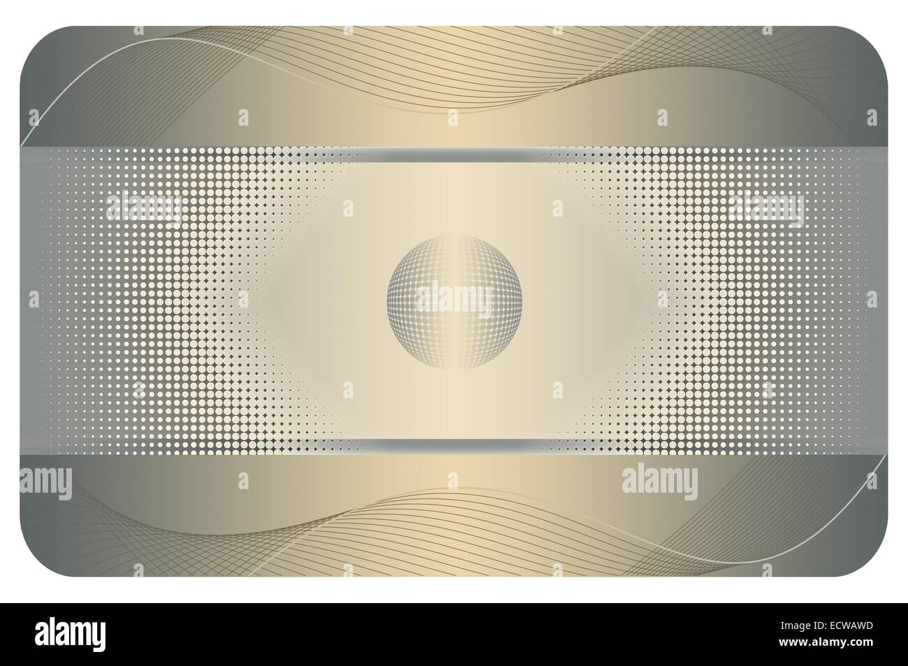 Template of business card with halftone patterns Stock Photo - Alamy