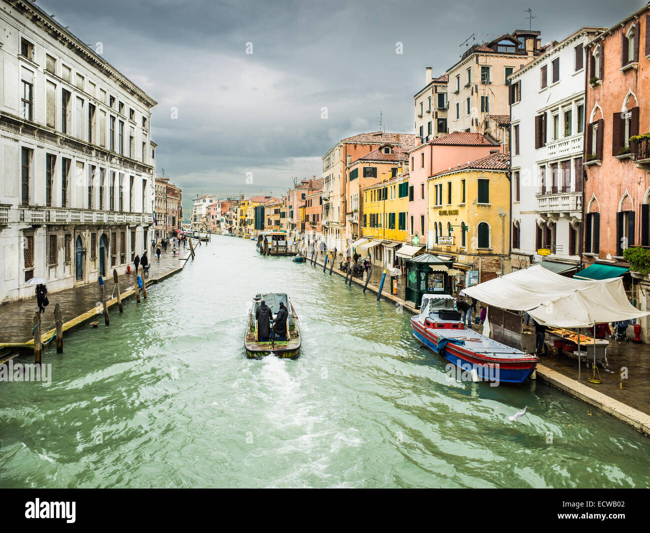 Venice on a rainy day in december Stock Photo - Alamy