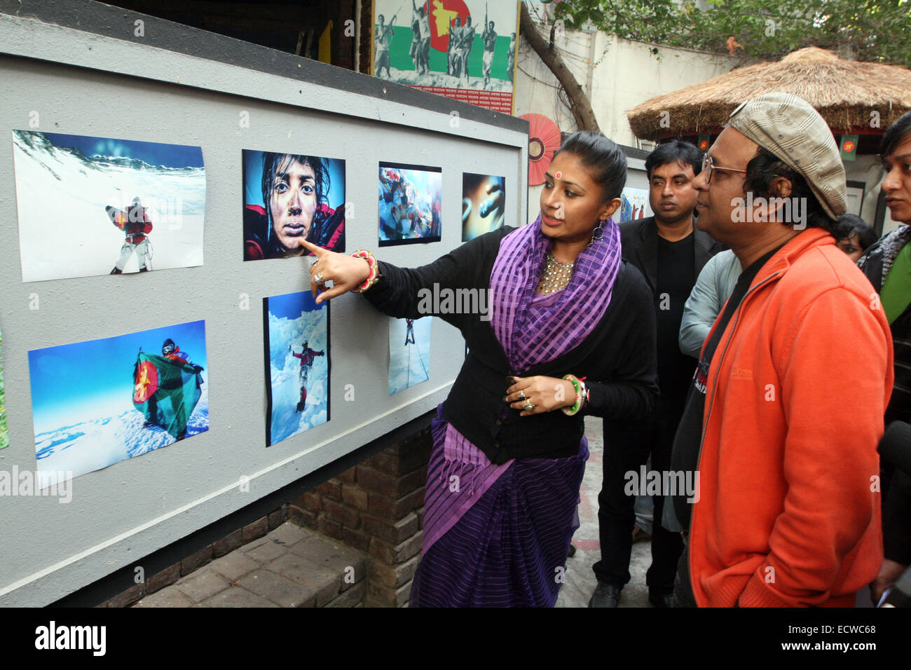 Dhaka, Bangladesh. 19th Dec, 2014. Everest conqueror Wasfia Nazreen ...