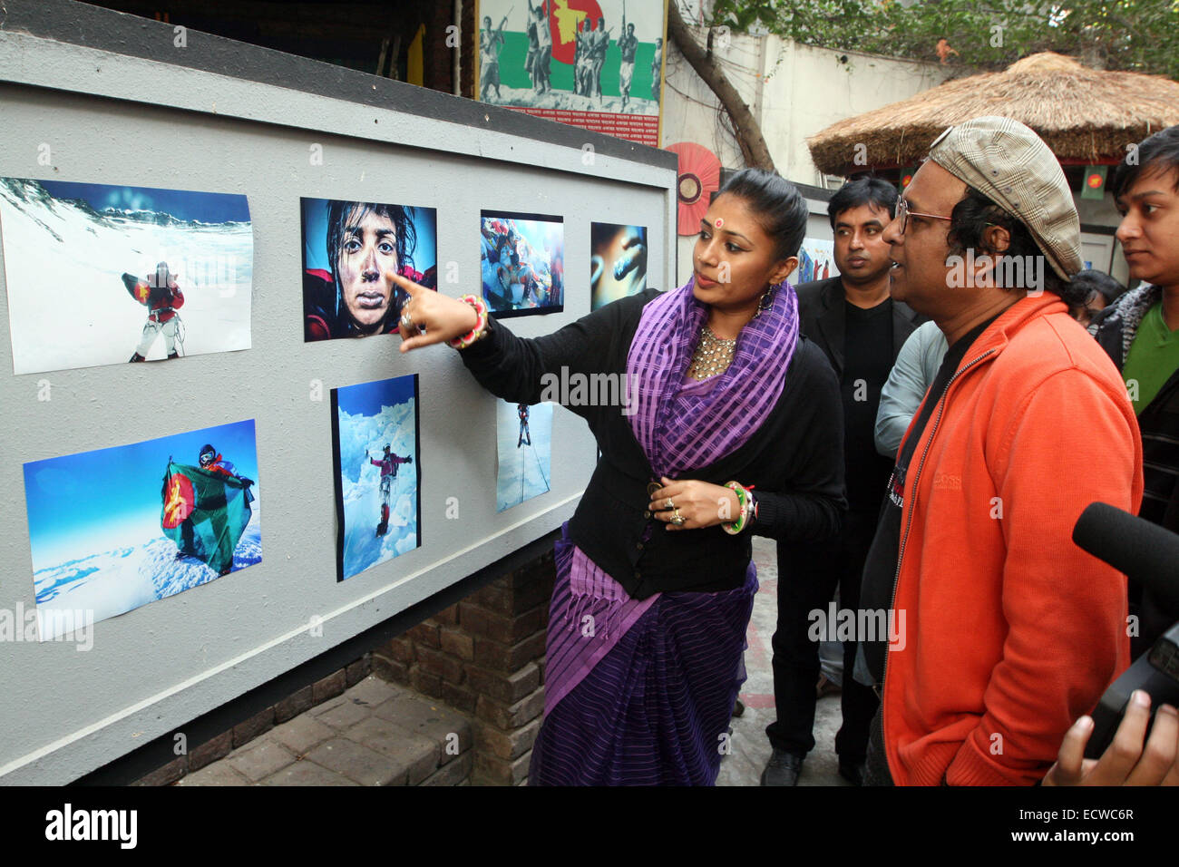 Dhaka, Bangladesh. 19th Dec, 2014. Everest conqueror Wasfia Nazreen ...