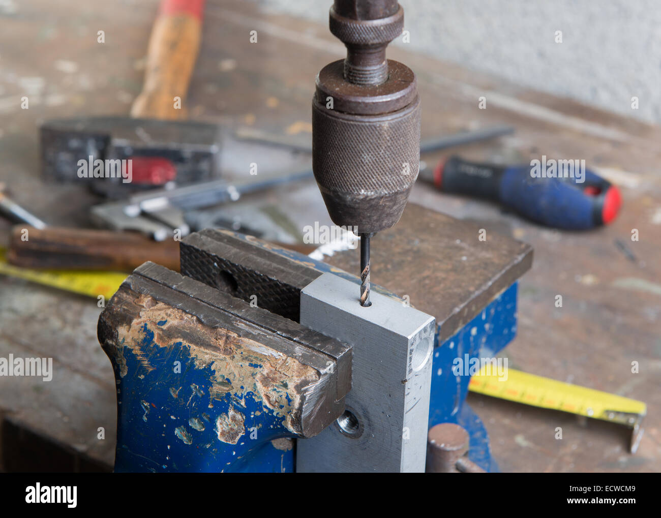 Old tool hand drilling machine hi-res stock photography and images - Alamy