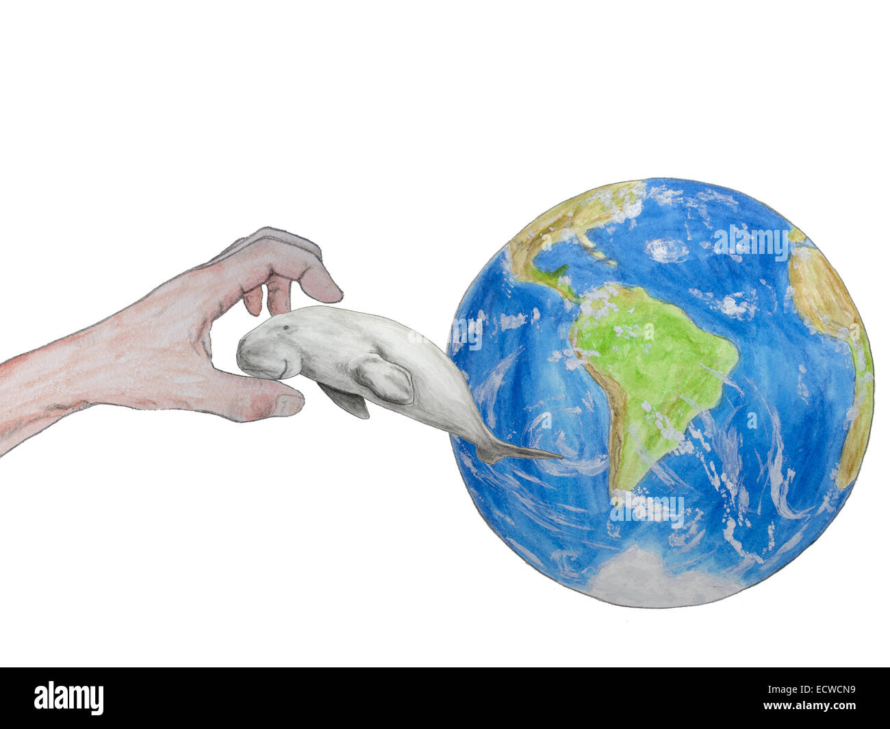 Fishing net hand Cut Out Stock Images & Pictures - Alamy