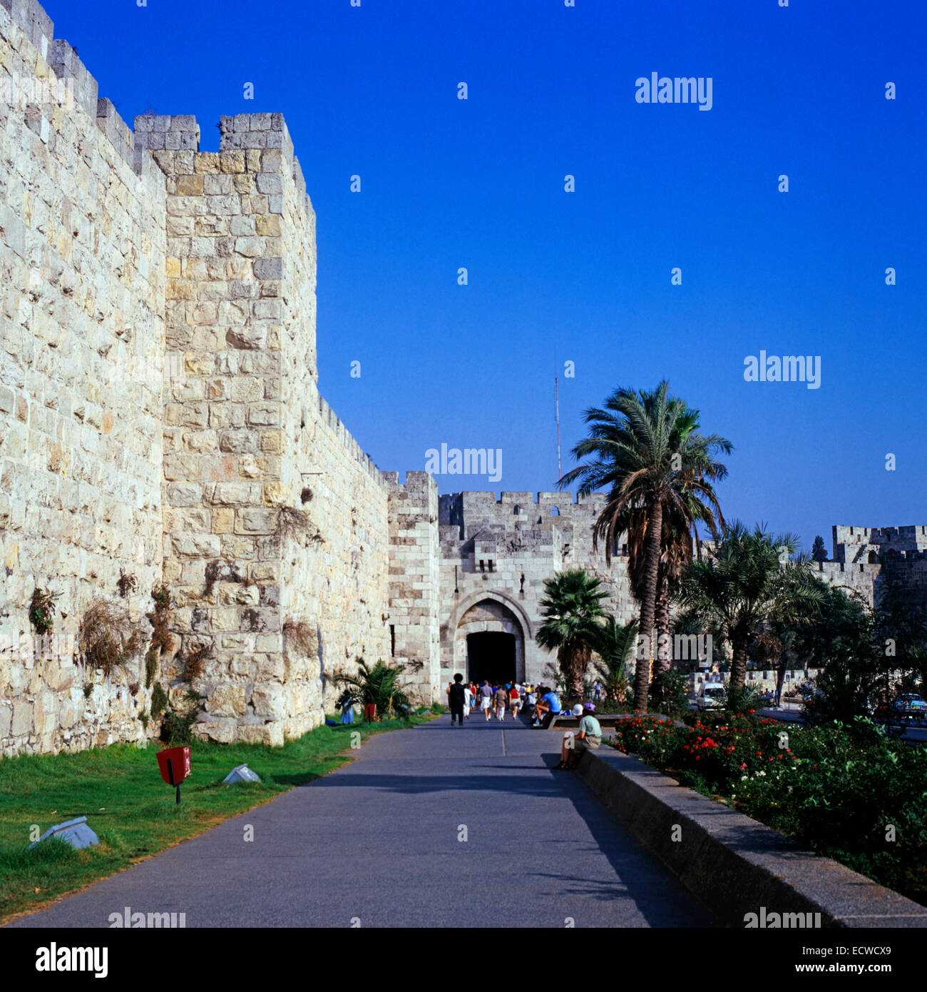 Jaffa Gate, Old City, Jerusalem, Israel Stock Photo - Alamy
