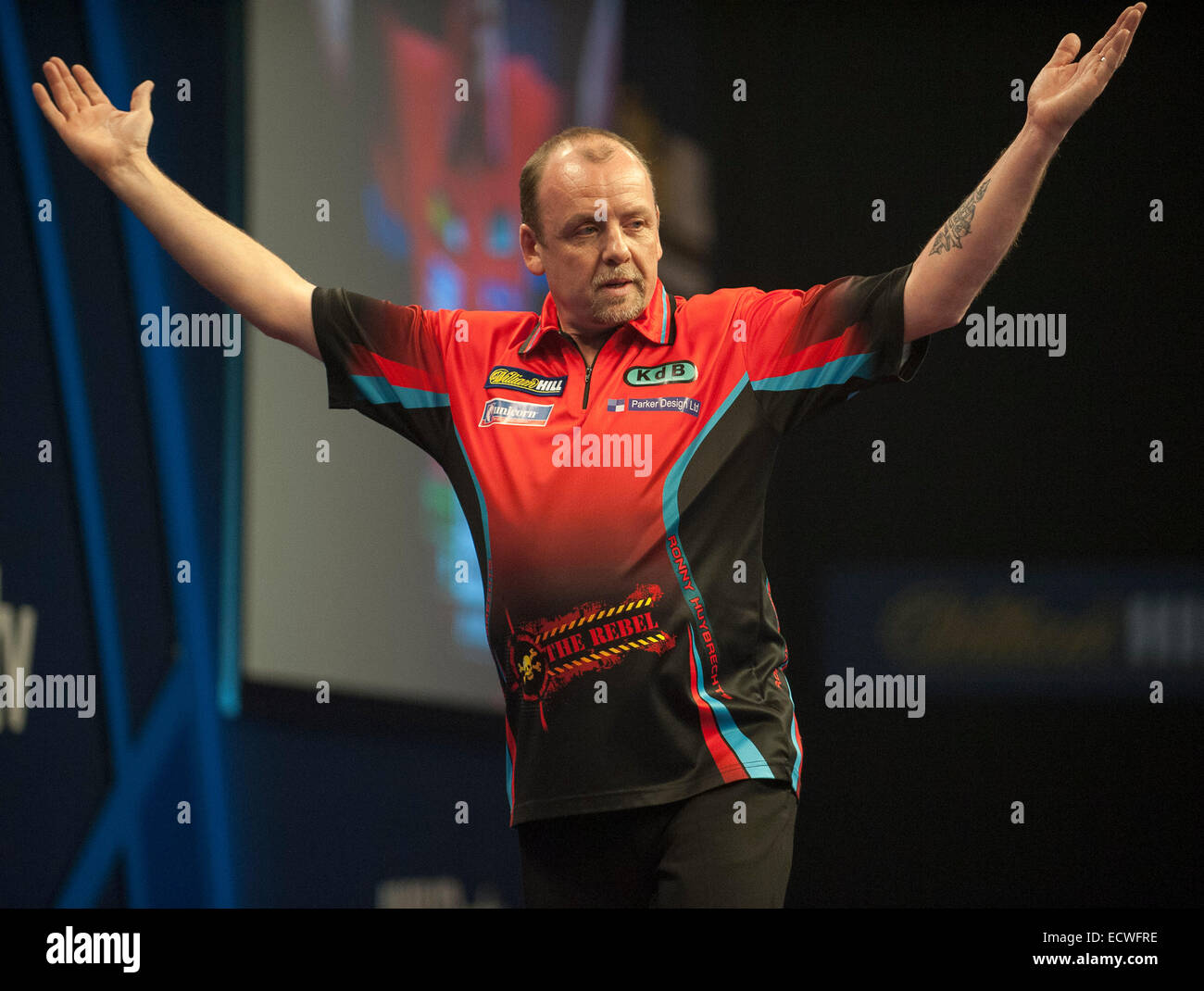 London, UK. 20th Dec, 2014. William Hill World Darts Championship ...