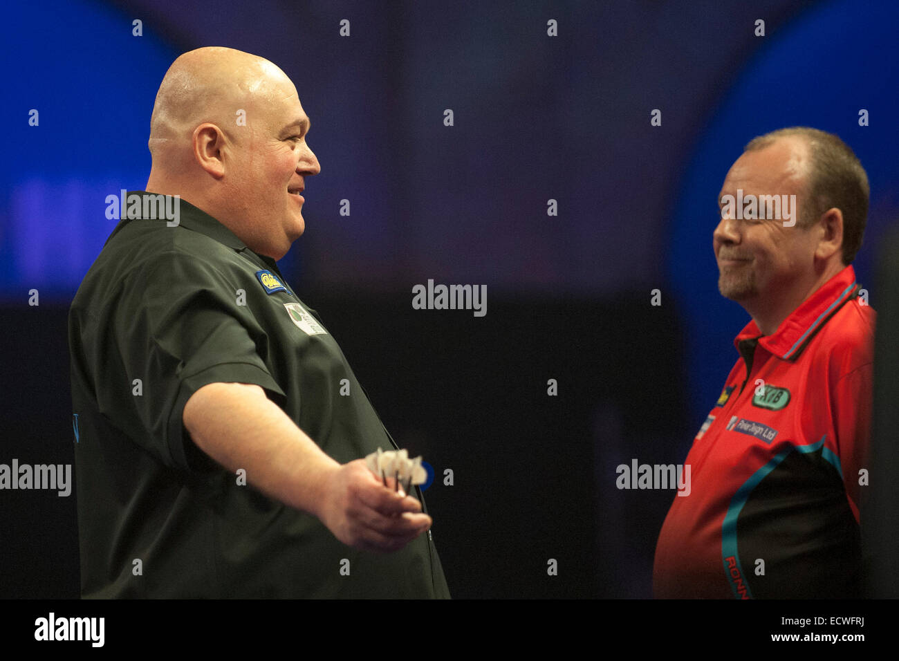 London, UK. 20th Dec, 2014. William Hill World Darts Championship. Andy ...