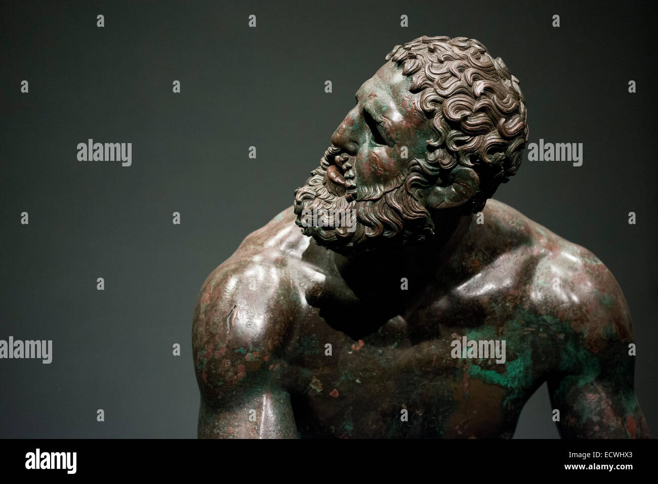 Rome. Italy. Museo Nazionale Romano. Palazzo Massimo alle Terme. Boxer ...