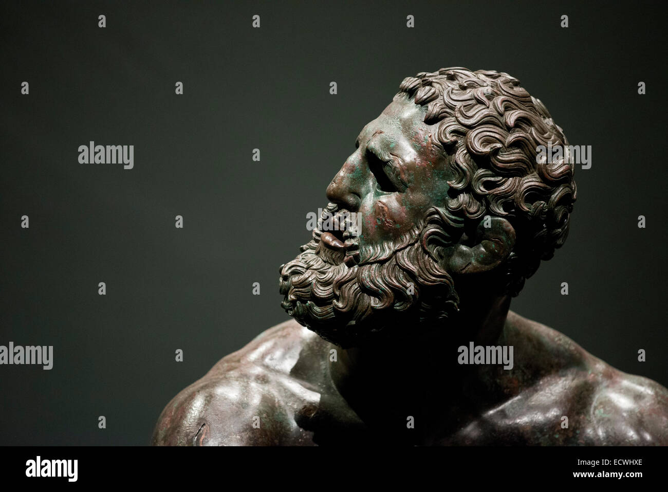 Rome. Italy. Museo Nazionale Romano. Palazzo Massimo alle Terme. Boxer ...
