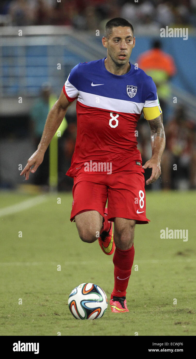 2014 FIFA World Cup - Ghana v USA - held at Arena Das Dunas. USA went ...