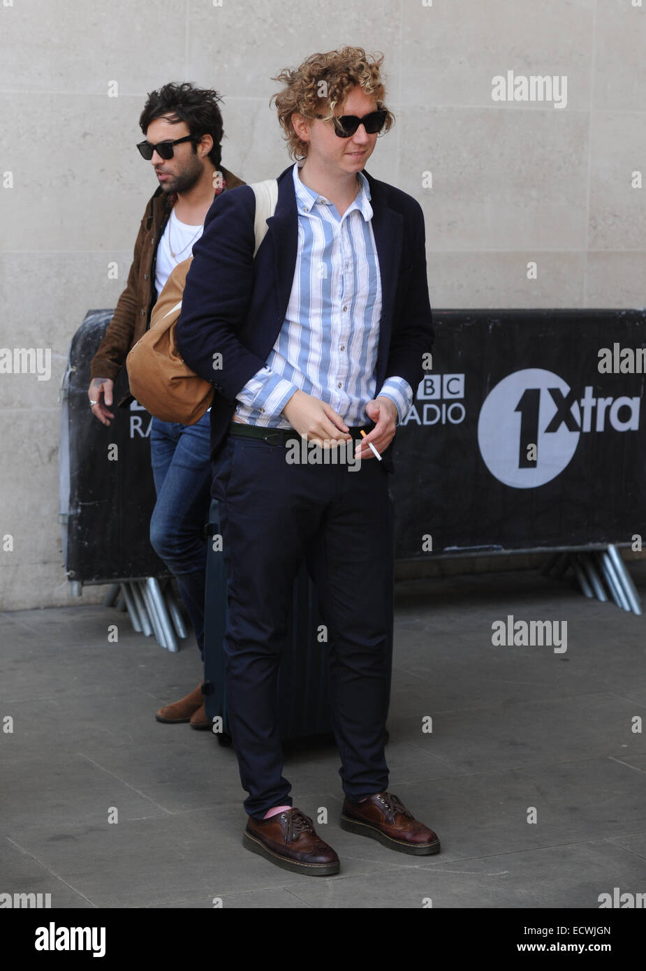 The Kooks at the BBC Radio 1 studios Featuring: Paul Garred,Max ...