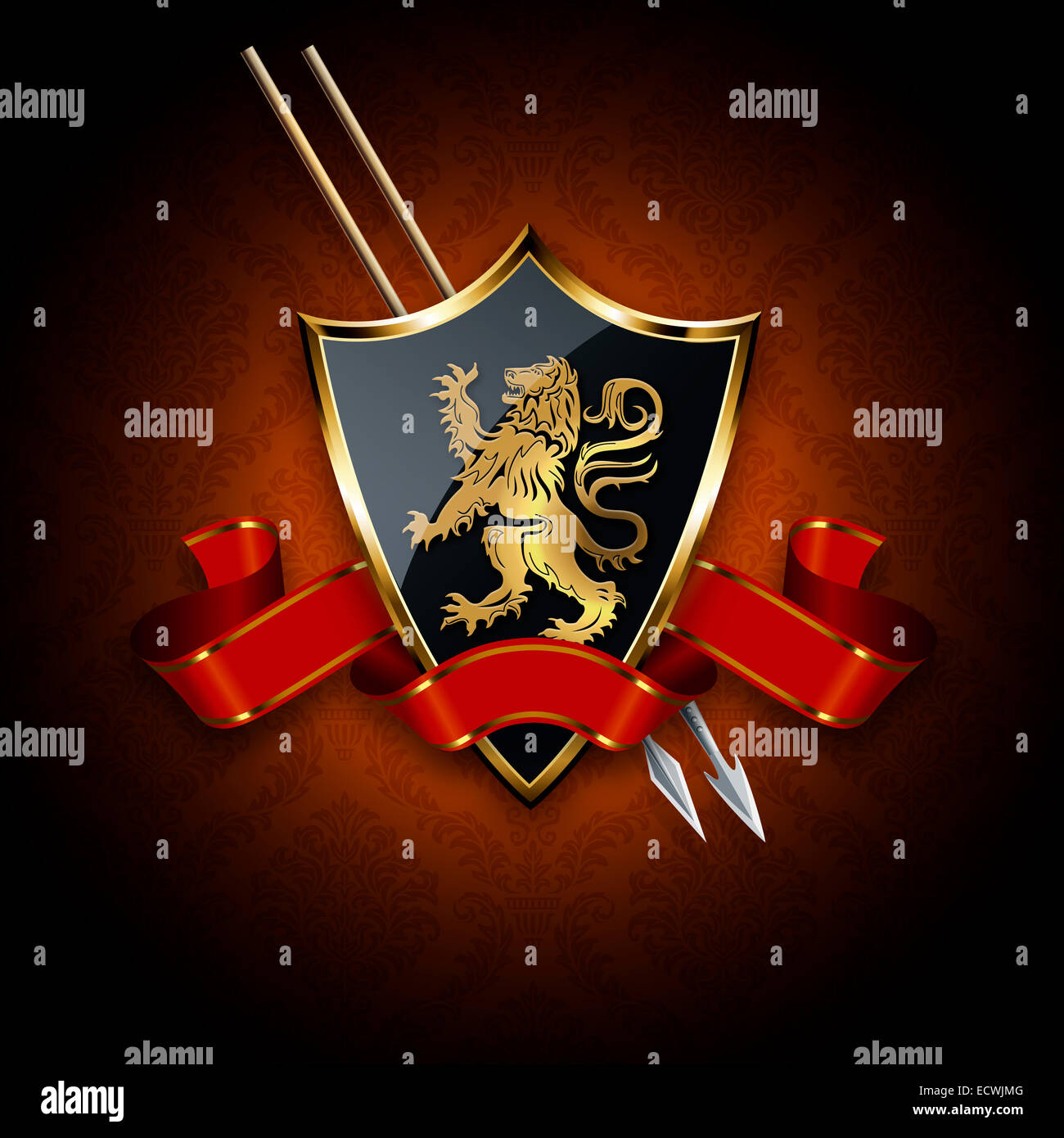 Medieval style elements hi-res stock photography and images - Alamy