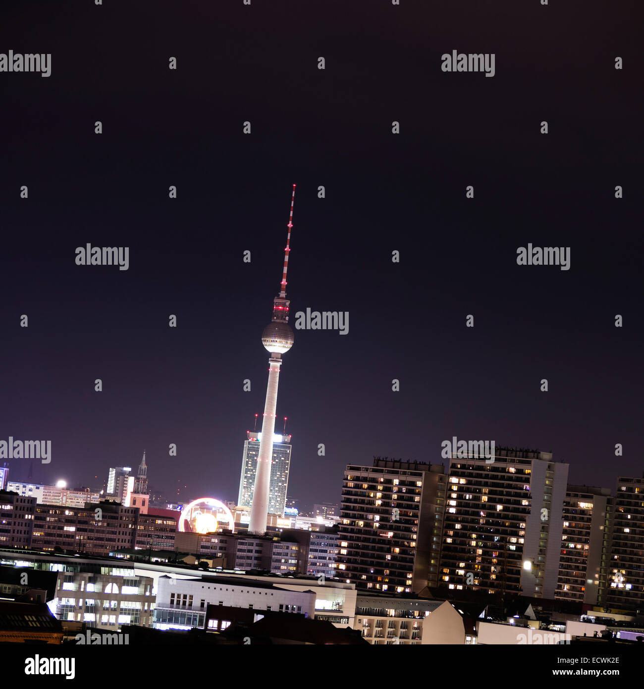 In the background berlin television tower hi-res stock photography and ...