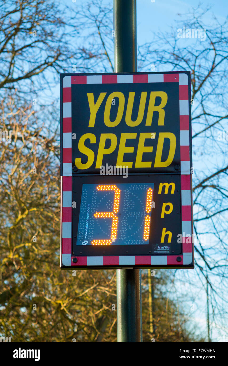 Speed indicator device sid on hi-res stock photography and images - Alamy