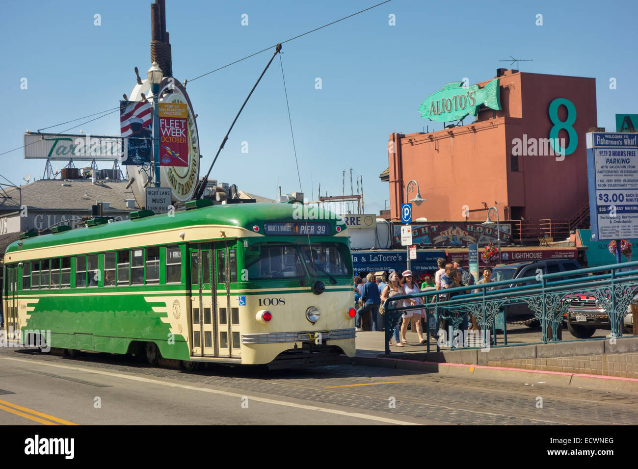 Trolley bay and cars hi-res stock photography and images - Alamy