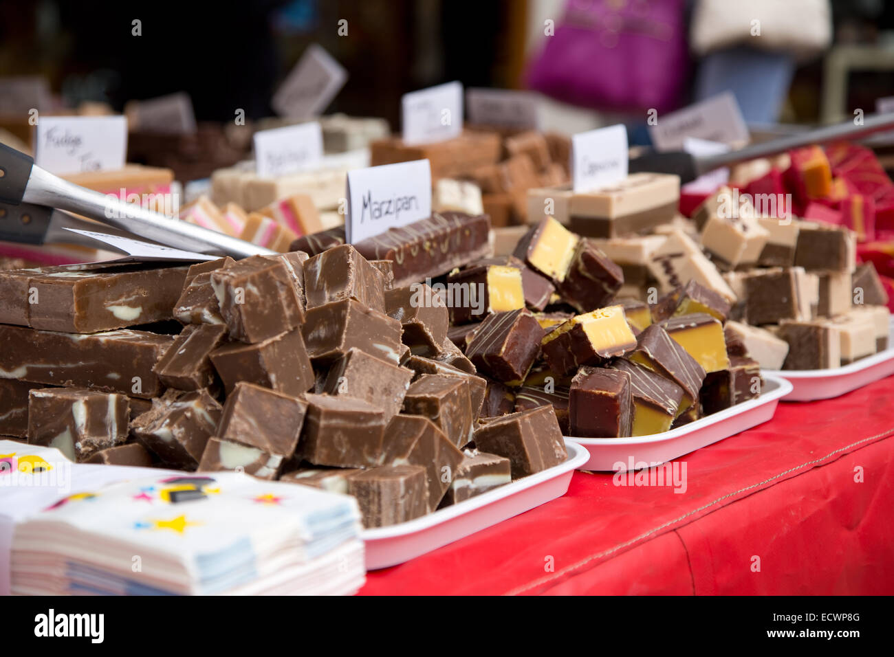 Fudge display hi-res stock photography and images - Alamy