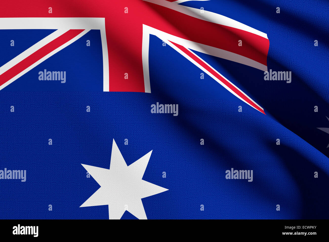 Australian flag hi-res stock photography and images - Alamy