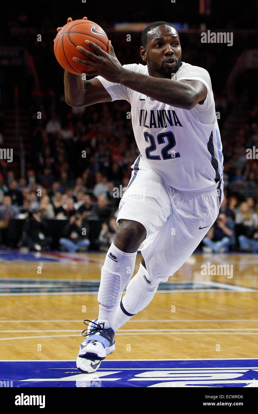 Overtime. 20th Dec, 2014. Villanova Wildcats forward JayVaughn Pinkston ...