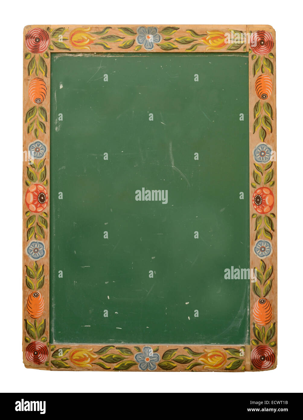 Rustic Blank Chalkboard Stock Photo - Alamy