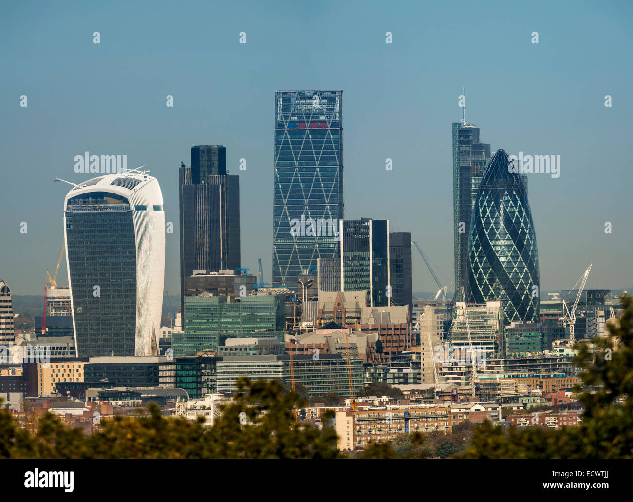 Financial district known as city hi-res stock photography and images ...