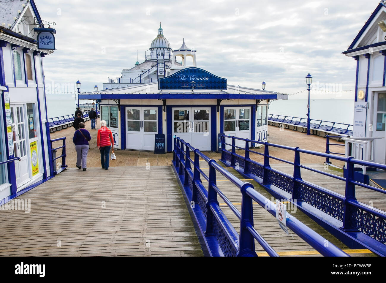 Eastbourne pier and beach hi-res stock photography and images - Alamy