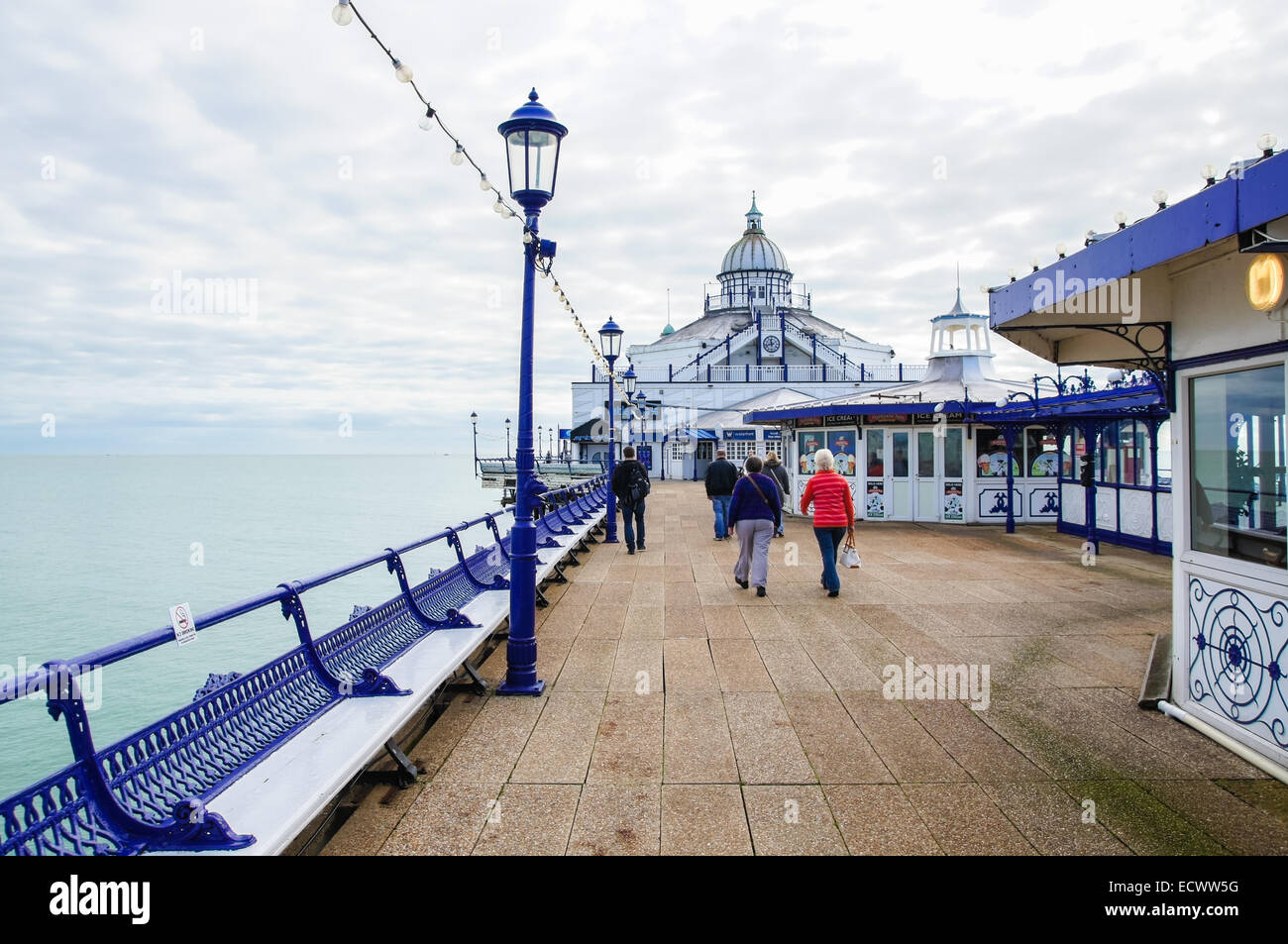 Eastbourne Pier, Eastbourne East Sussex England United Kingdom UK Stock ...