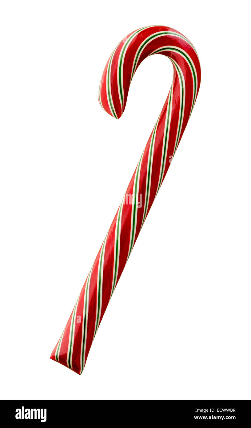 Red And White Candy Cane Stripes