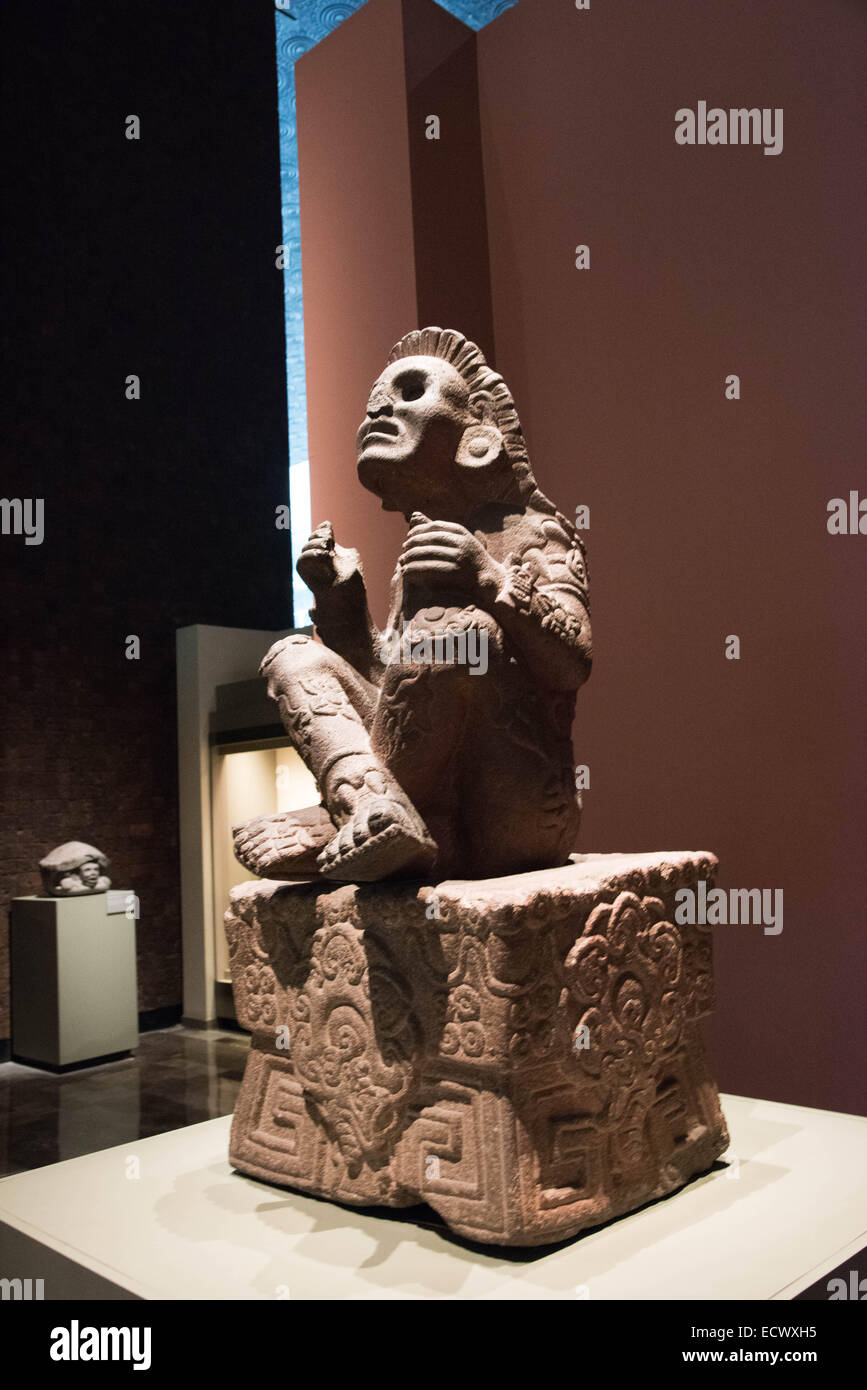 The National Museum of Anthropology,Mexico city,Mexico God Xochipilli ...