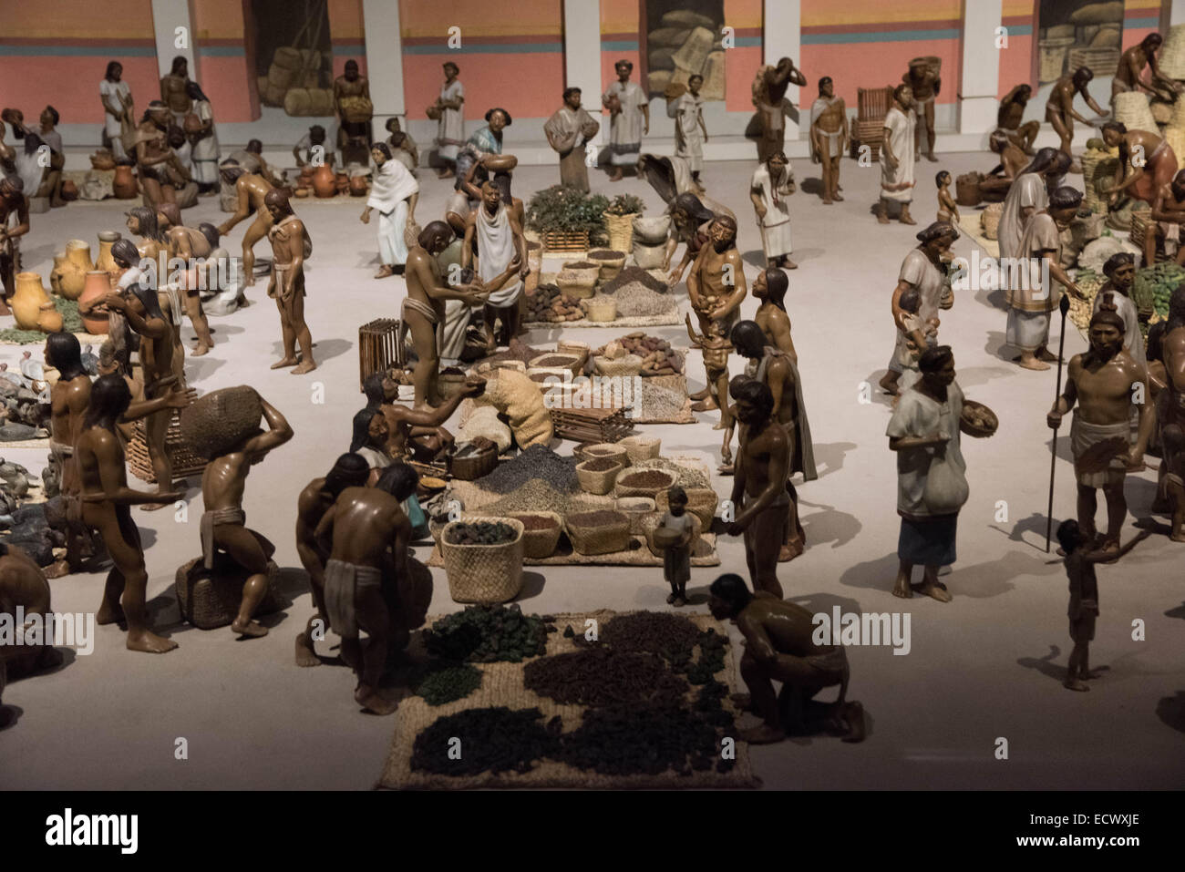 The National Museum of Anthropology,Mexico city,Mexico Reproduction of ...