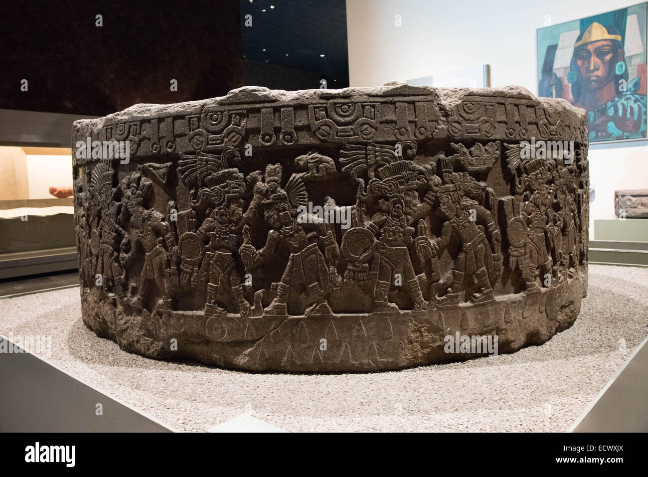 Stone tizoc hi-res stock photography and images - Alamy