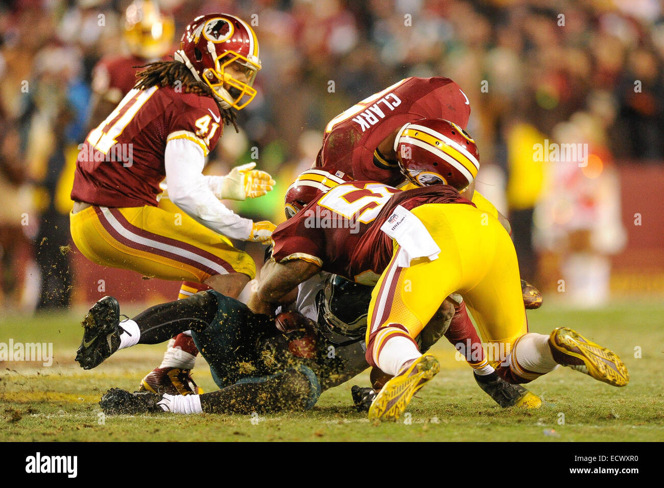 DEC 20, 2014 : Washington Redskins inside linebacker Perry Riley (56 ...