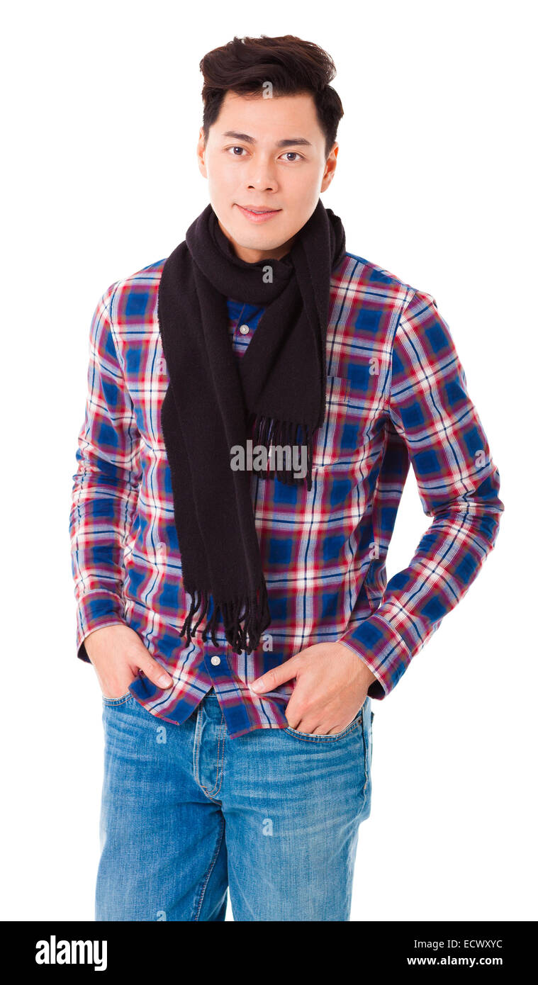 Asian young smiling man hi-res stock photography and images - Alamy