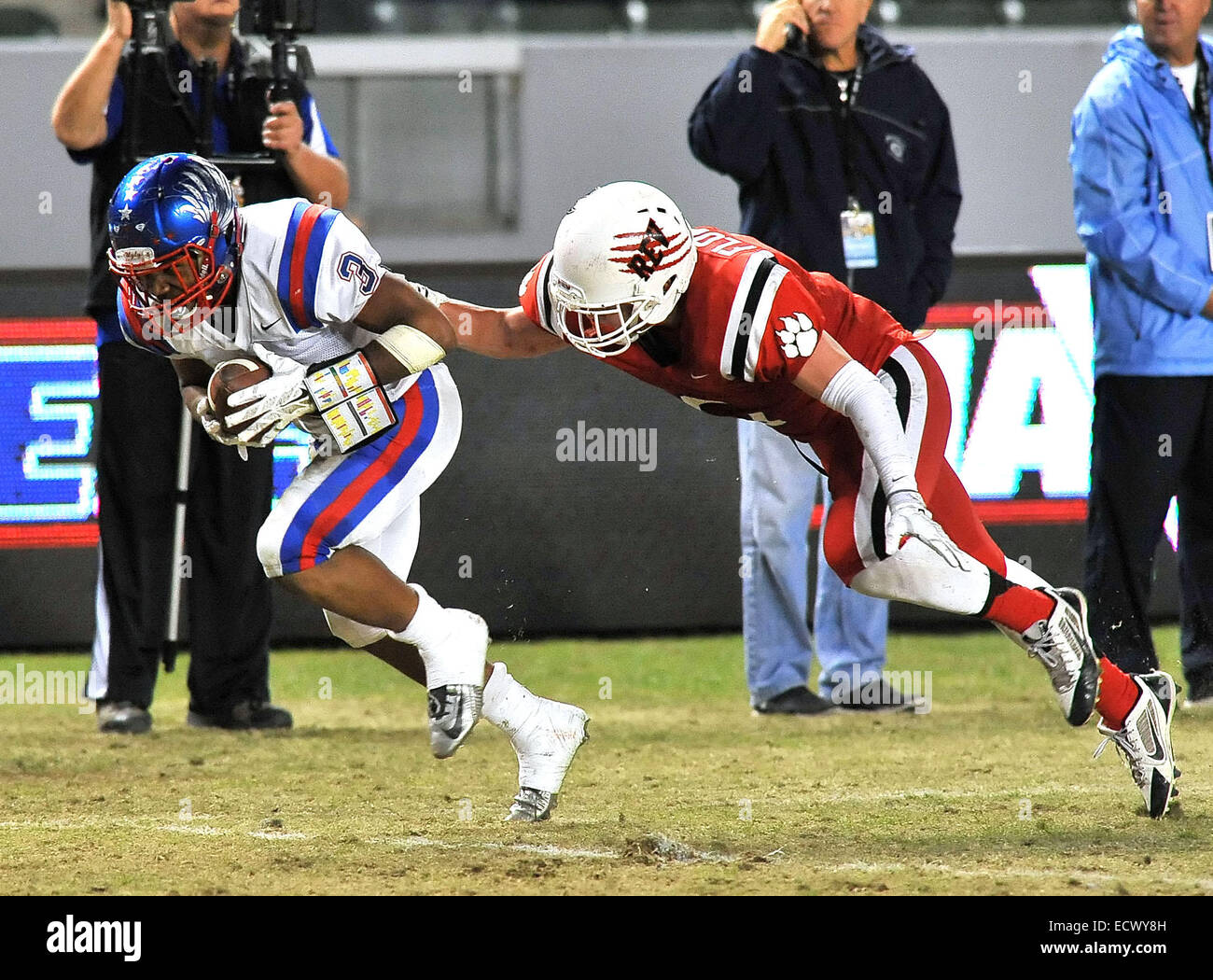 Carson, CA, USA. 20th Dec, 2014. Clayton Valley Charter Ugly Eagles RB ...