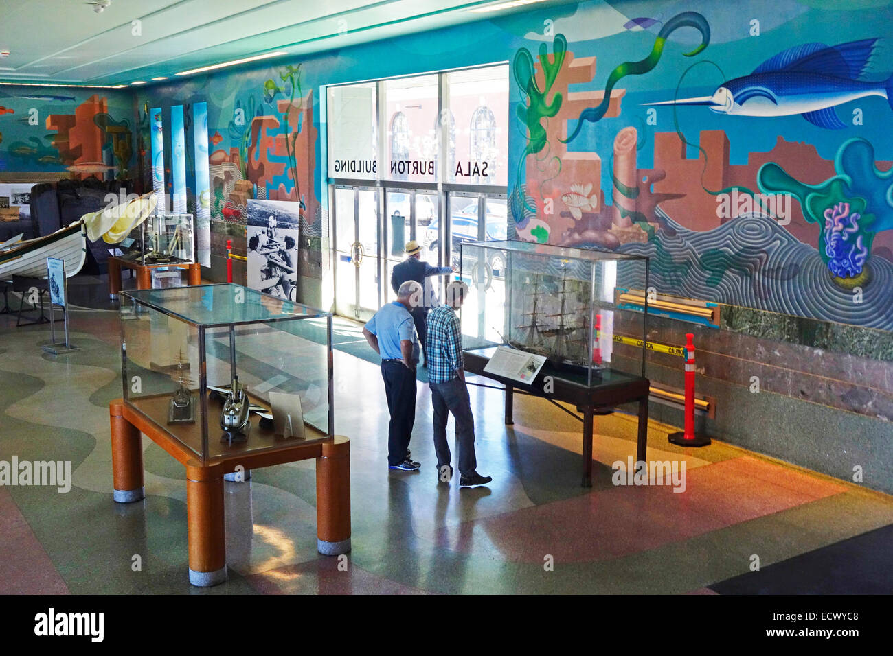 San Francisco maritime museum in aquatic park bathhouse building Stock ...