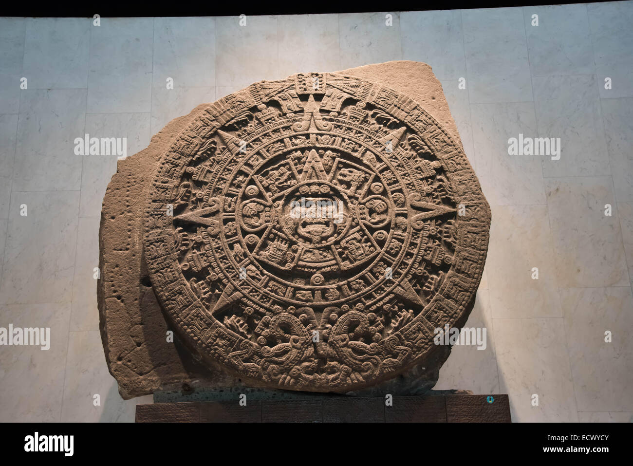 Mexica sun stone hi-res stock photography and images - Alamy
