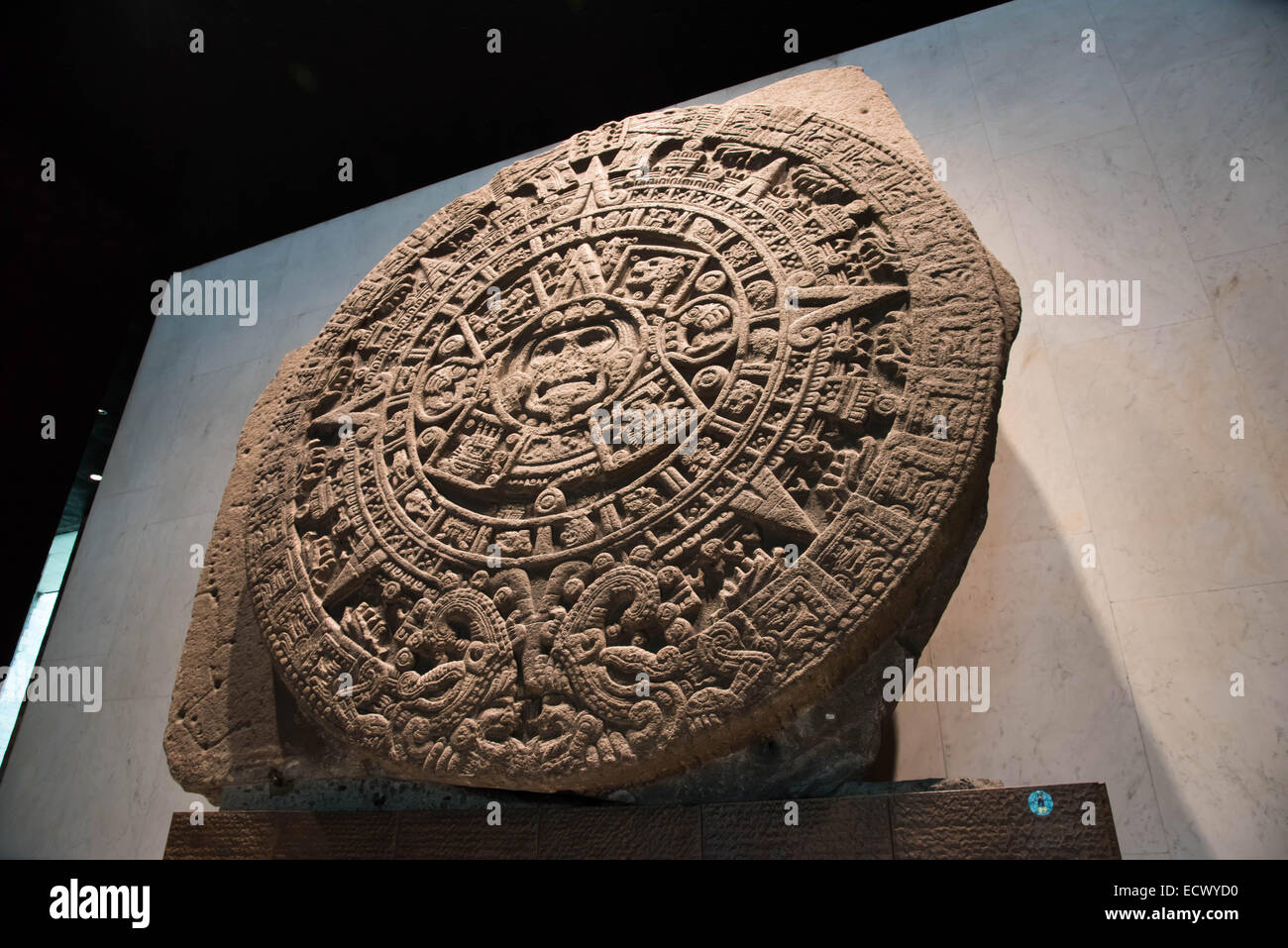 Aztec calendar museum hi-res stock photography and images - Alamy