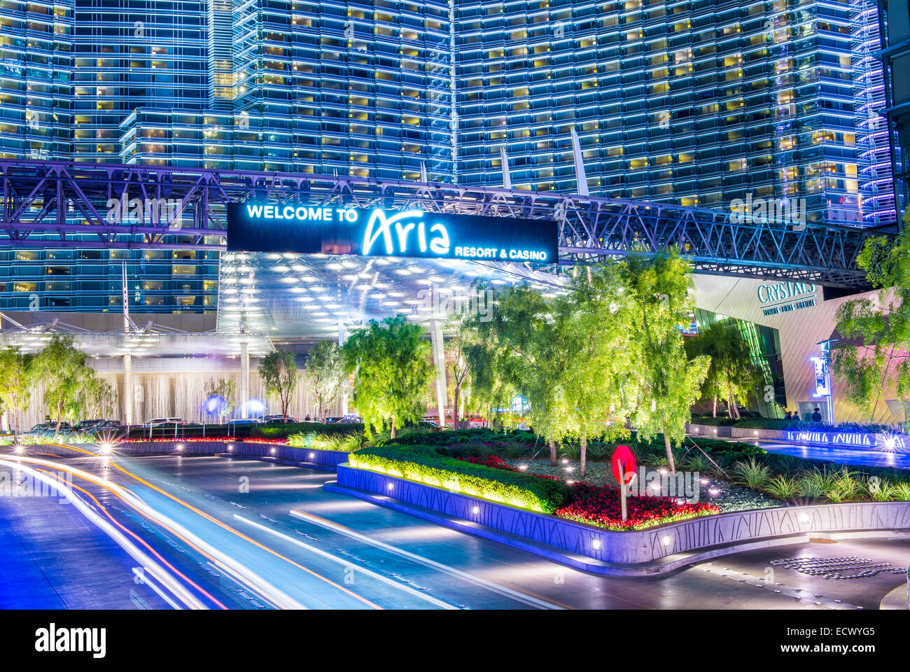 The Aria Resort and Casino in Las Vegas Stock Photo - Alamy