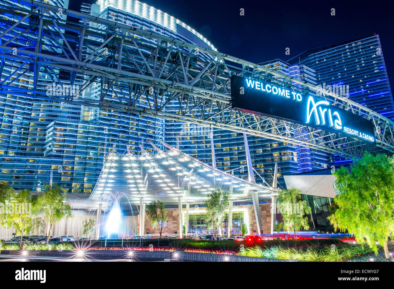 The Aria Resort and Casino in Las Vegas Stock Photo - Alamy