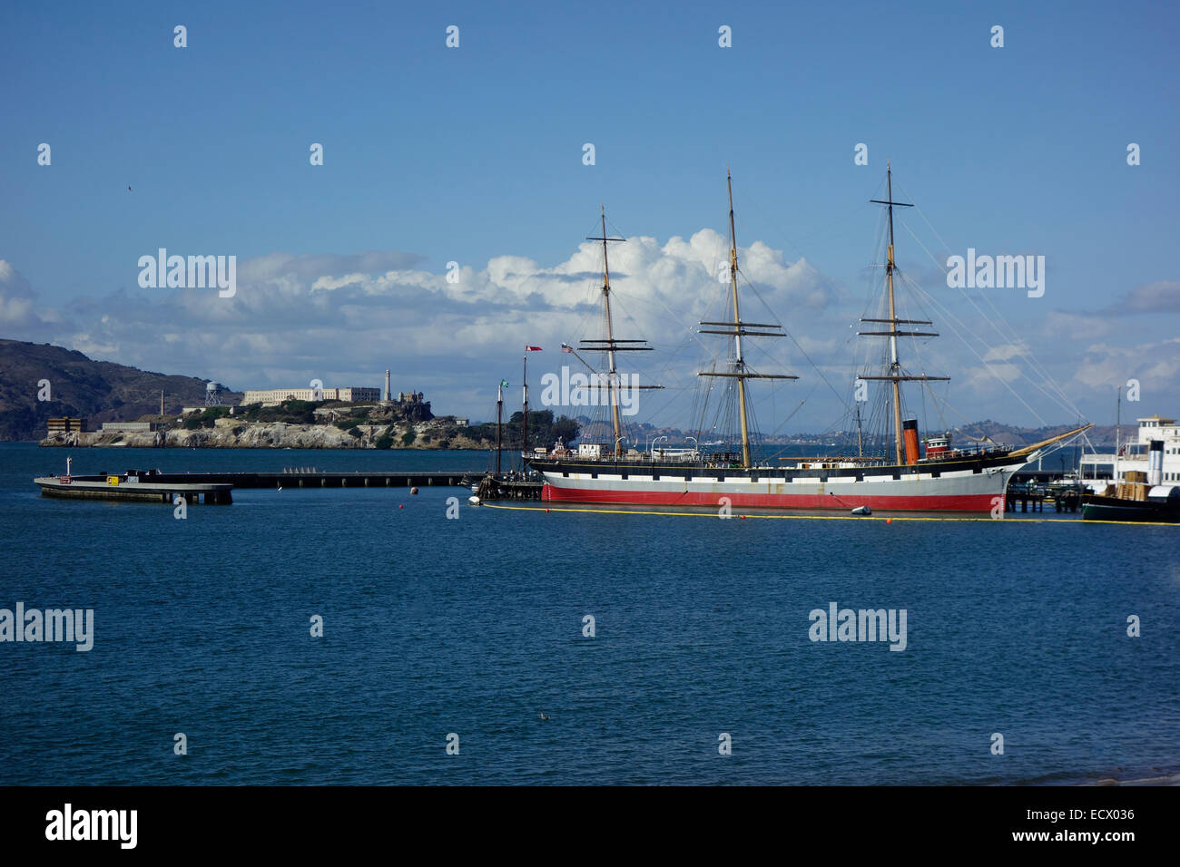 San Francisco maritime museum Balclutha in aquatic park Stock Photo - Alamy