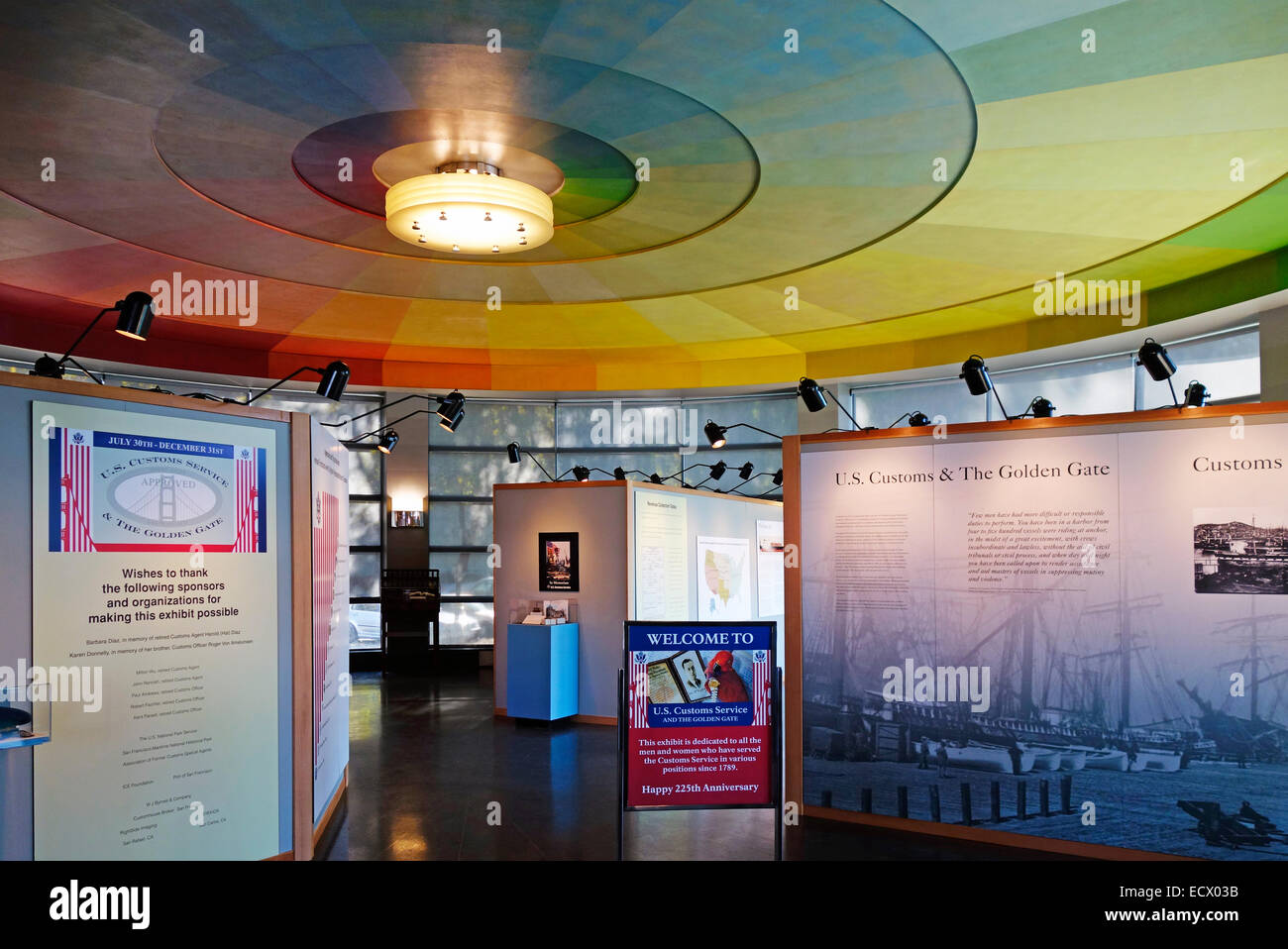 San Francisco maritime museum in aquatic park bathhouse building Stock ...