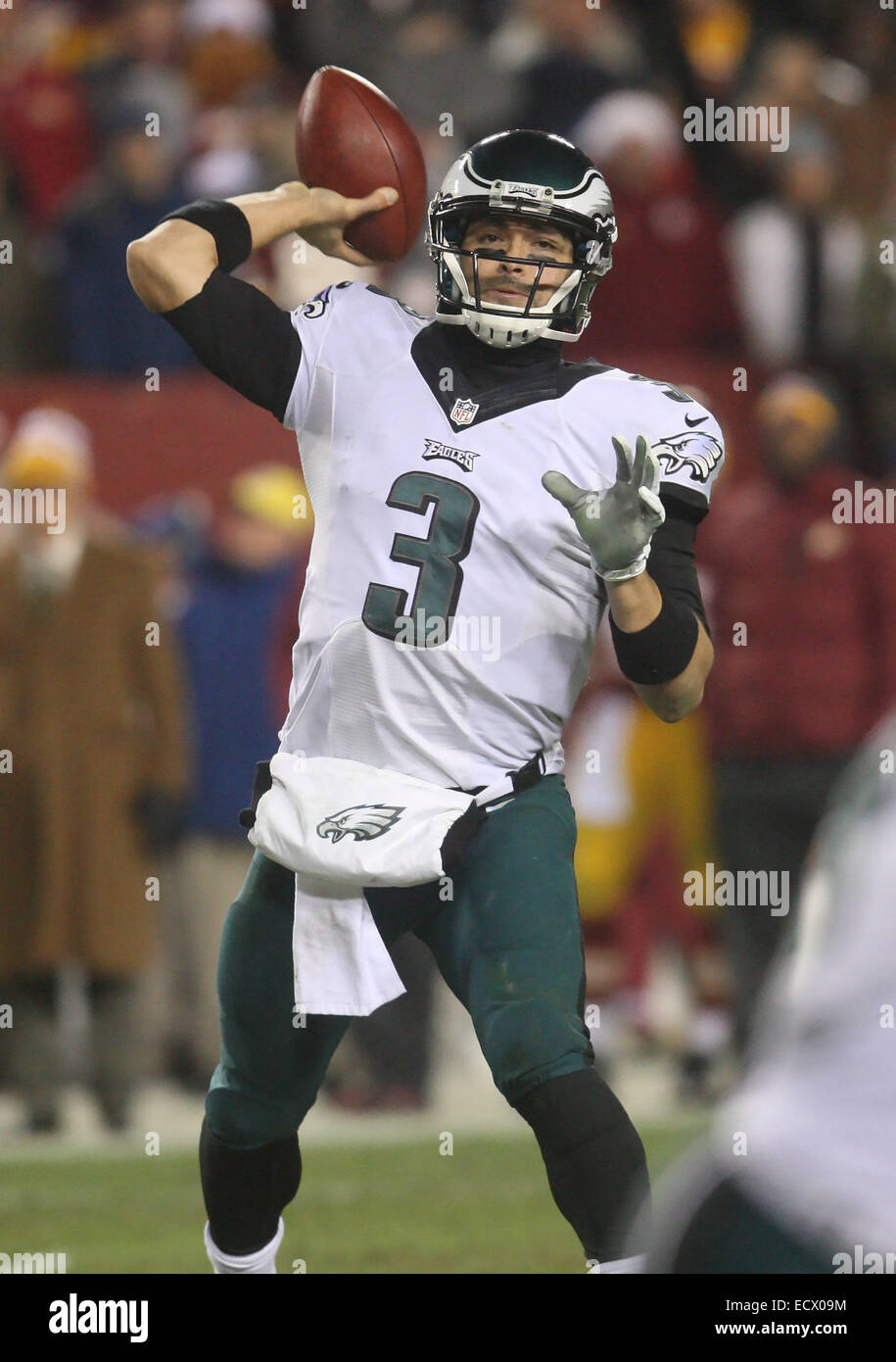 Philadelphia Eagles QB Mark Sanchez (3) in action against the ...
