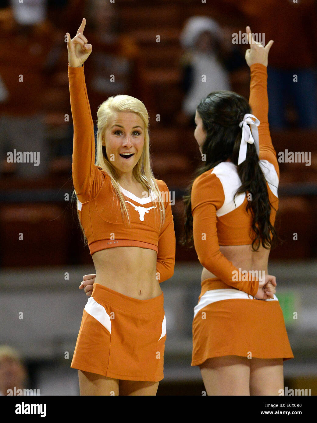 Texas longhorns cheerleader hi-res stock photography and images - Alamy