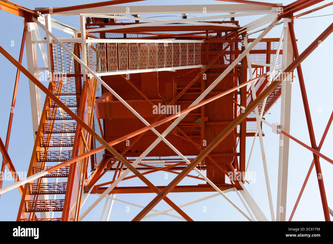 Watchtower stairs hi-res stock photography and images - Alamy